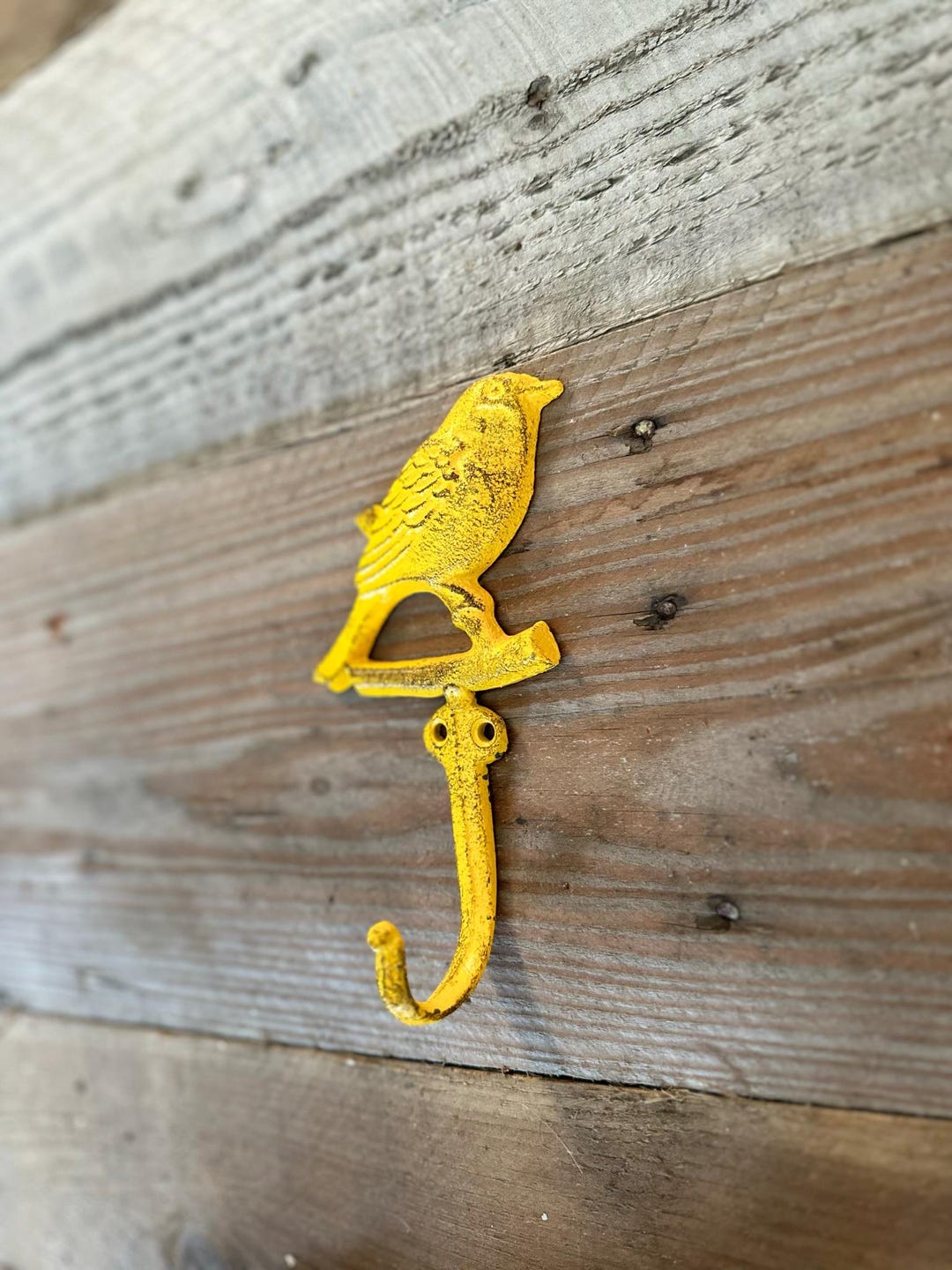 Bird Single Hook, Bird Hook, Farmhouse Hook, Animal Hook, Pet Hook ...