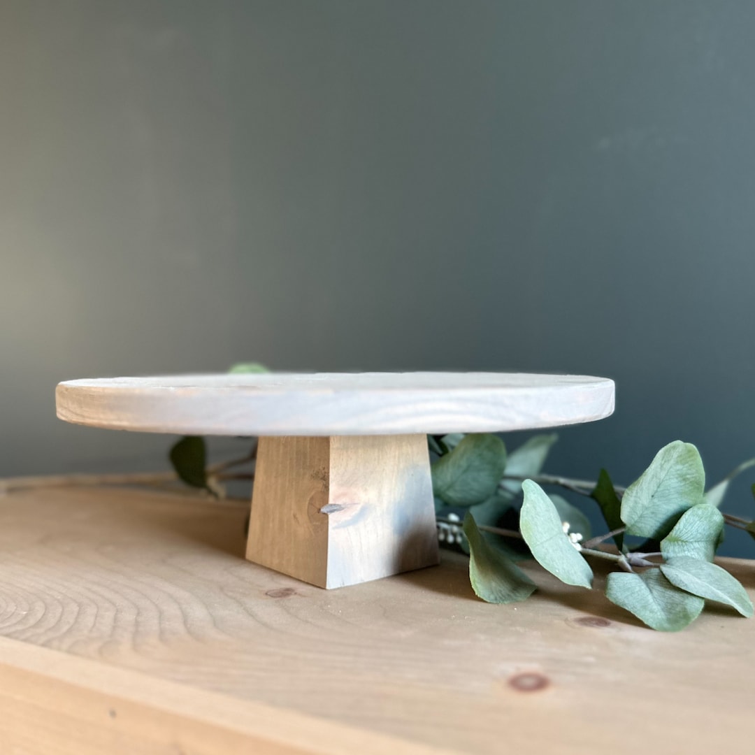 Cake Stand, Wood Cake Stand, Farmhouse Cake Stand - Etsy