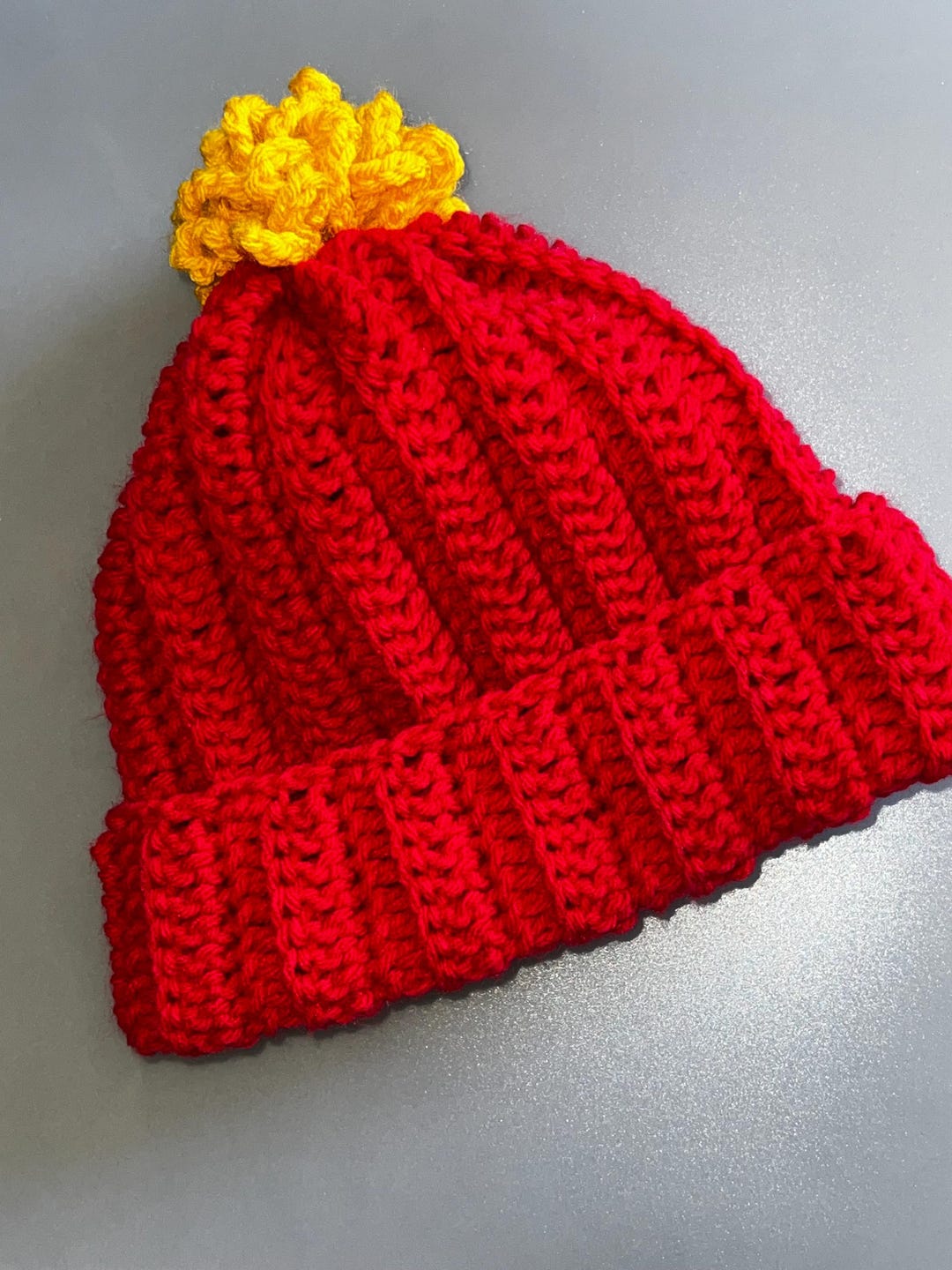 Winter Hat in Kansas City Chiefs Colors #11102024 - Etsy