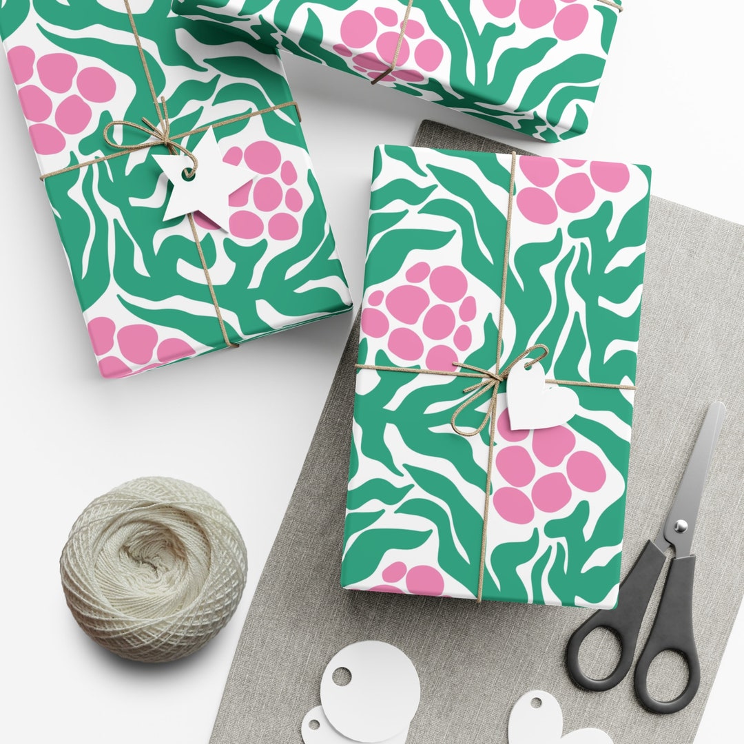 Matisse Aesthetic Berry Seamless Pattern Gift Wrapping - Abstract ...