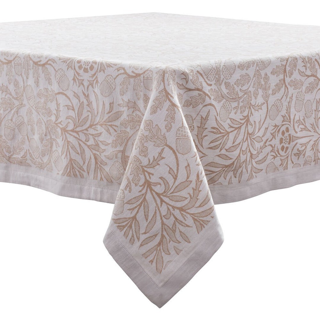 Sur La Table Acorn Jacquard Tablecloth 70x108 MSRP 120 New - Etsy