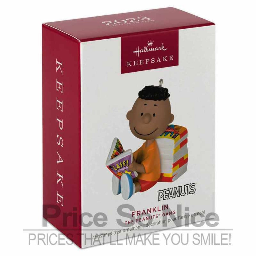 Hallmark 2023 Ornament Franklin Peanuts Gang New - Etsy