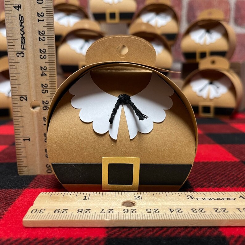 Pilgrim Treat Box: Thanksgiving Table Decor, Fall Party Favor (set of ...