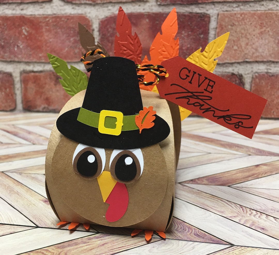Handmade Thanksgiving Turkey Treat Box: Fall Party Favors (set of 10 ...