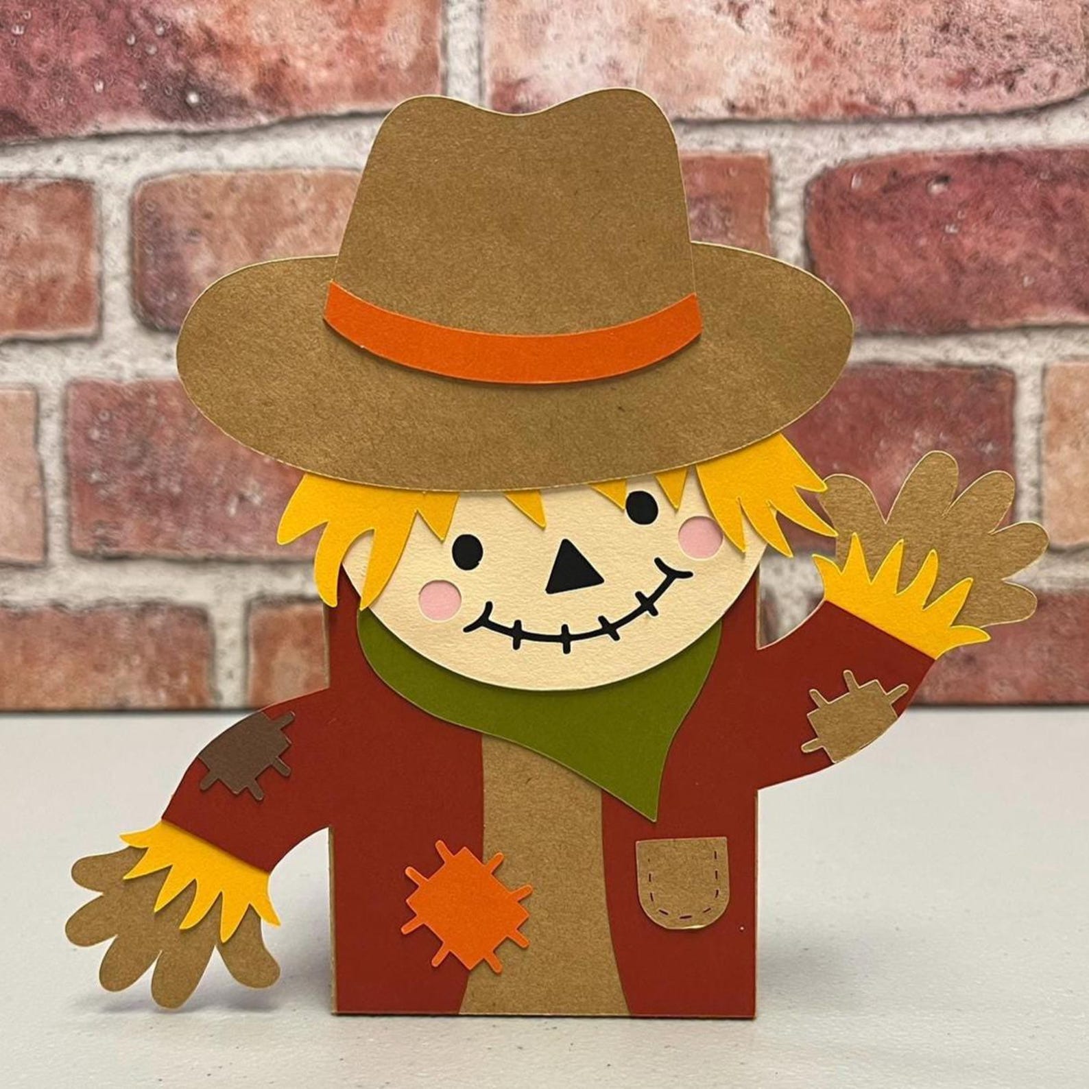 Waving Scarecrow Gable Box, Set of 10, - Etsy