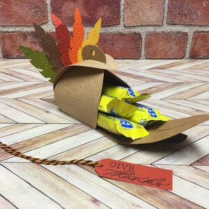 Handmade Thanksgiving Turkey Treat Box: Fall Party Favors (set of 10 ...