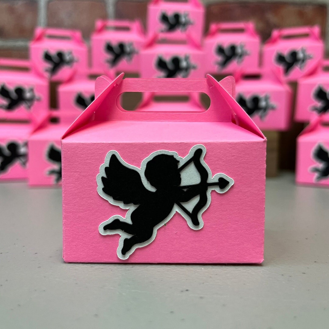 Cupid Gable Boxes, Set of 15, Valentine Decor, Table Decor, Classroom ...