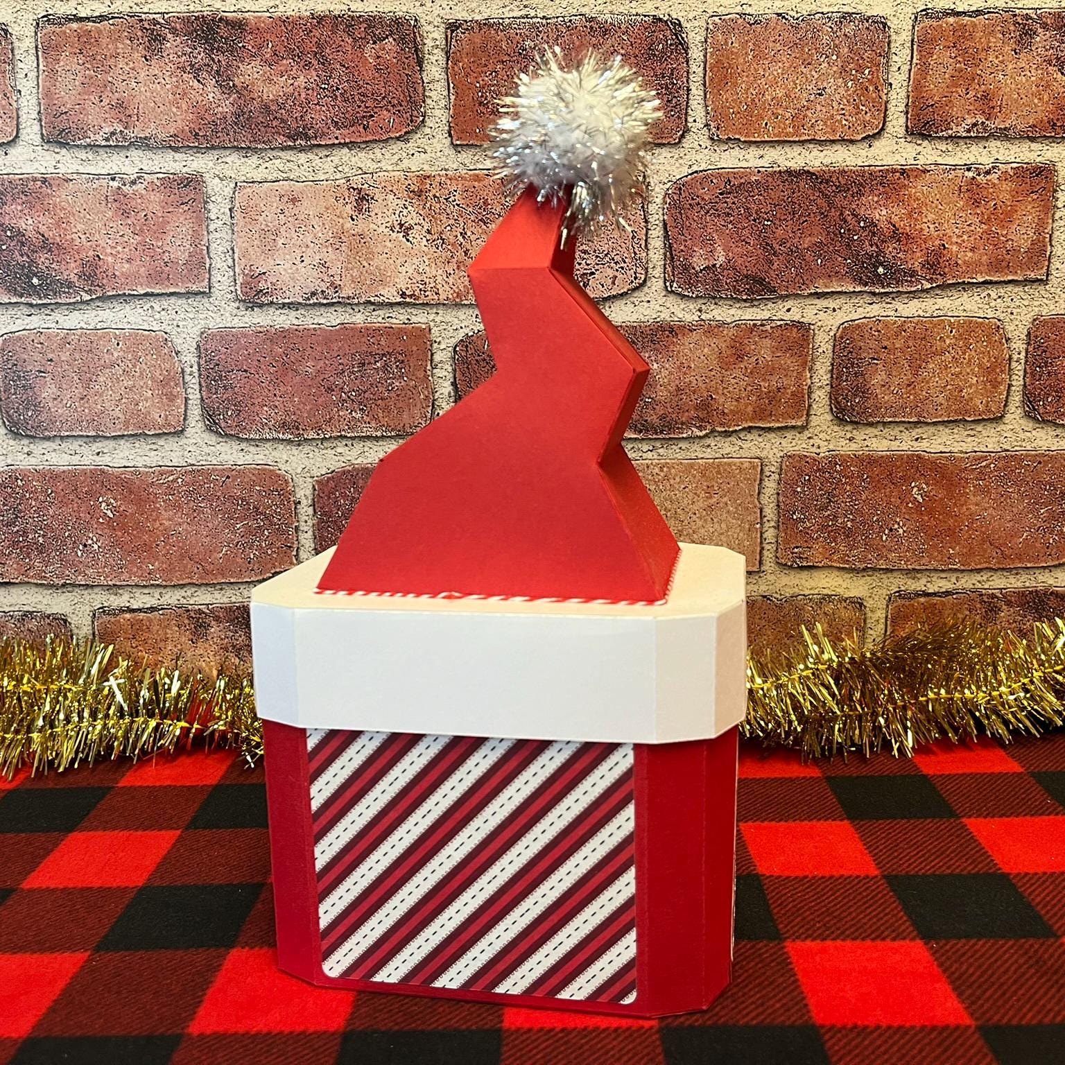 Santa Christmas Gift Box, Christmas Box, Christmas Eve Box, Christmas ...