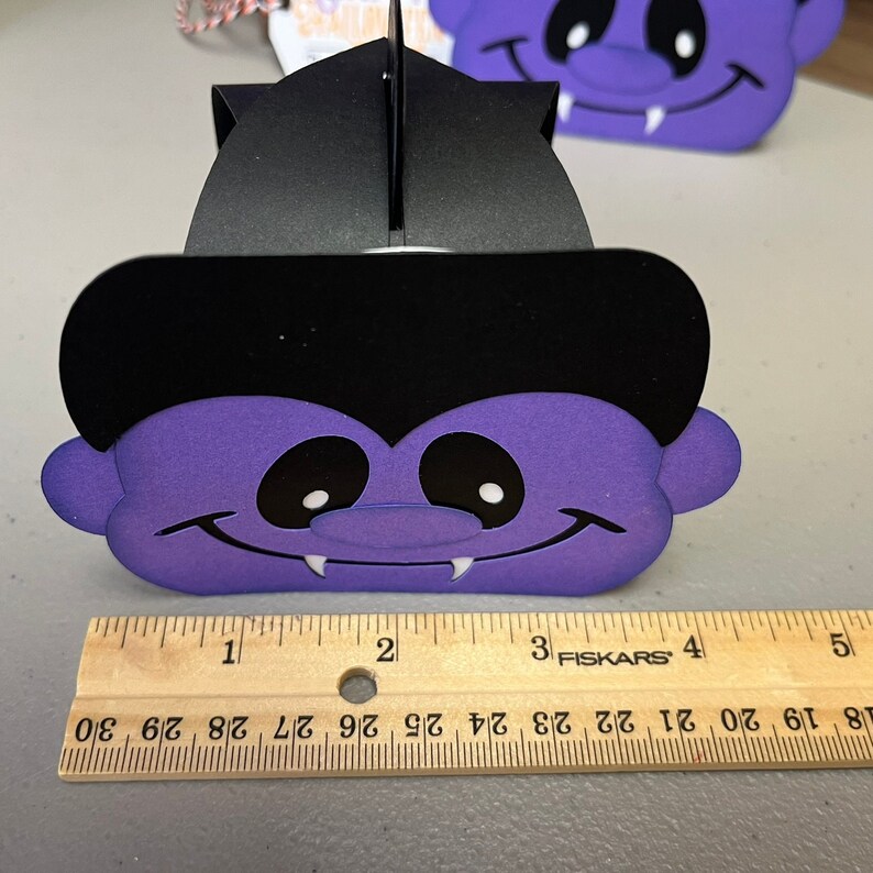 Dracula Halloween Treat Boxes: Handmade Party Favors, Set of 10 - Etsy