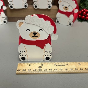 Christmas Polar Bear Treat Boxes: Holiday Party Favors, Set of 10 - Etsy