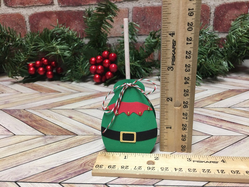 Elf Lollipop Holders: Christmas Party Favors, Set of 20 - Etsy