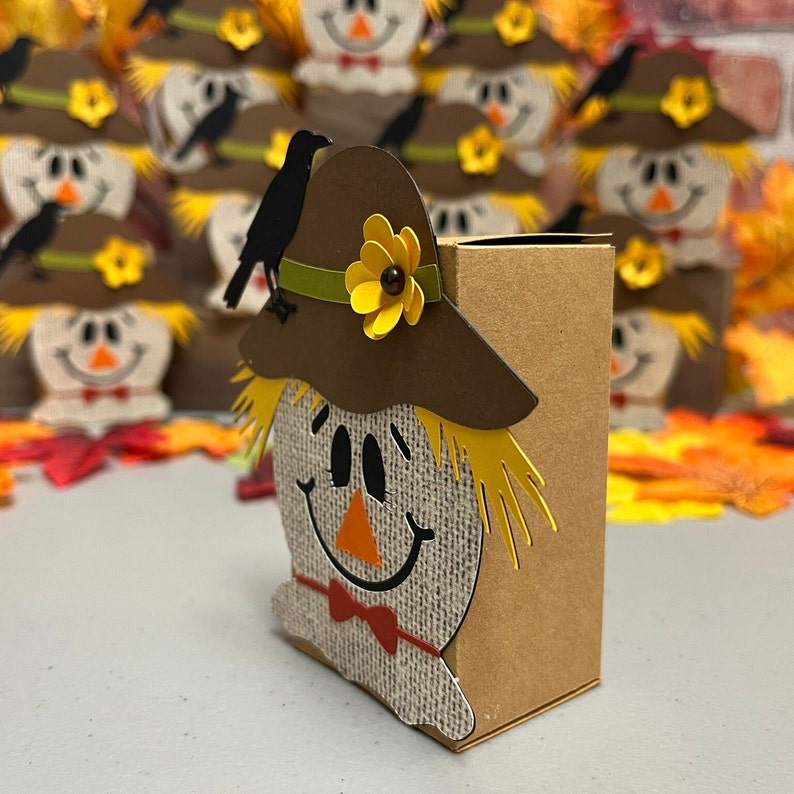 Scarecrow Treat Boxes: Fall Party Favors, Autumn Decor (set of 10) - Etsy