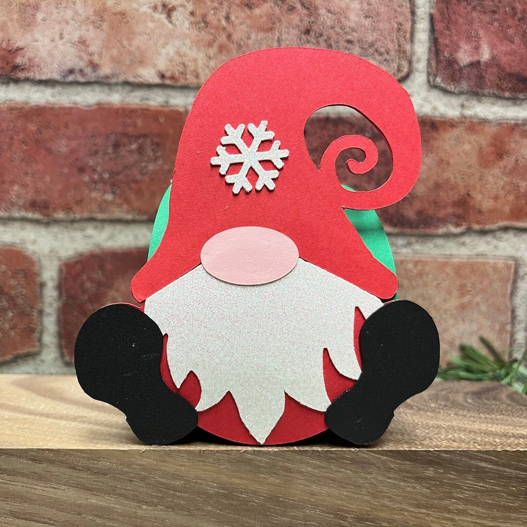 Gnome Treat Boxes, Red Gnome Treat Box, Set of 10 Gnome Treat Box ...