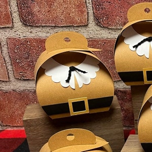 Pilgrim Treat Box: Thanksgiving Table Decor, Fall Party Favor (set of ...