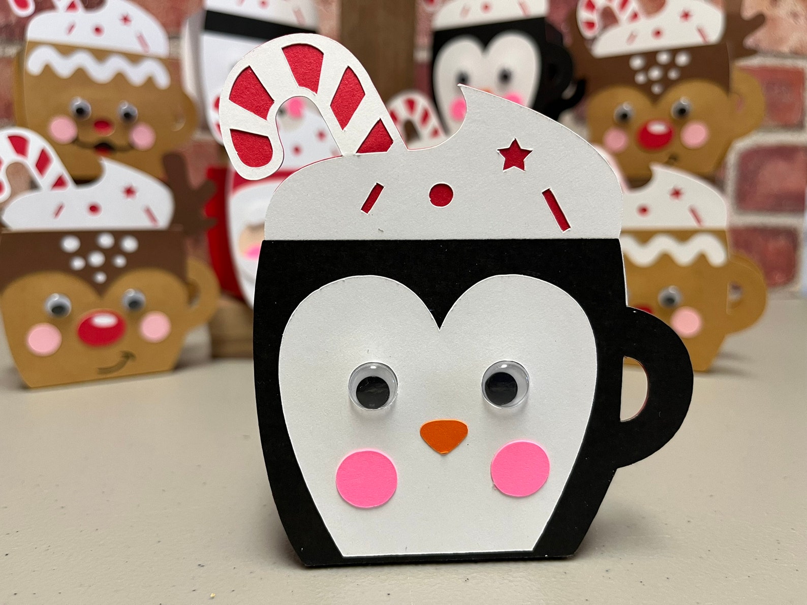 Christmas Mug Gift Boxes: Holiday Party Favors, Set of 10 - Etsy
