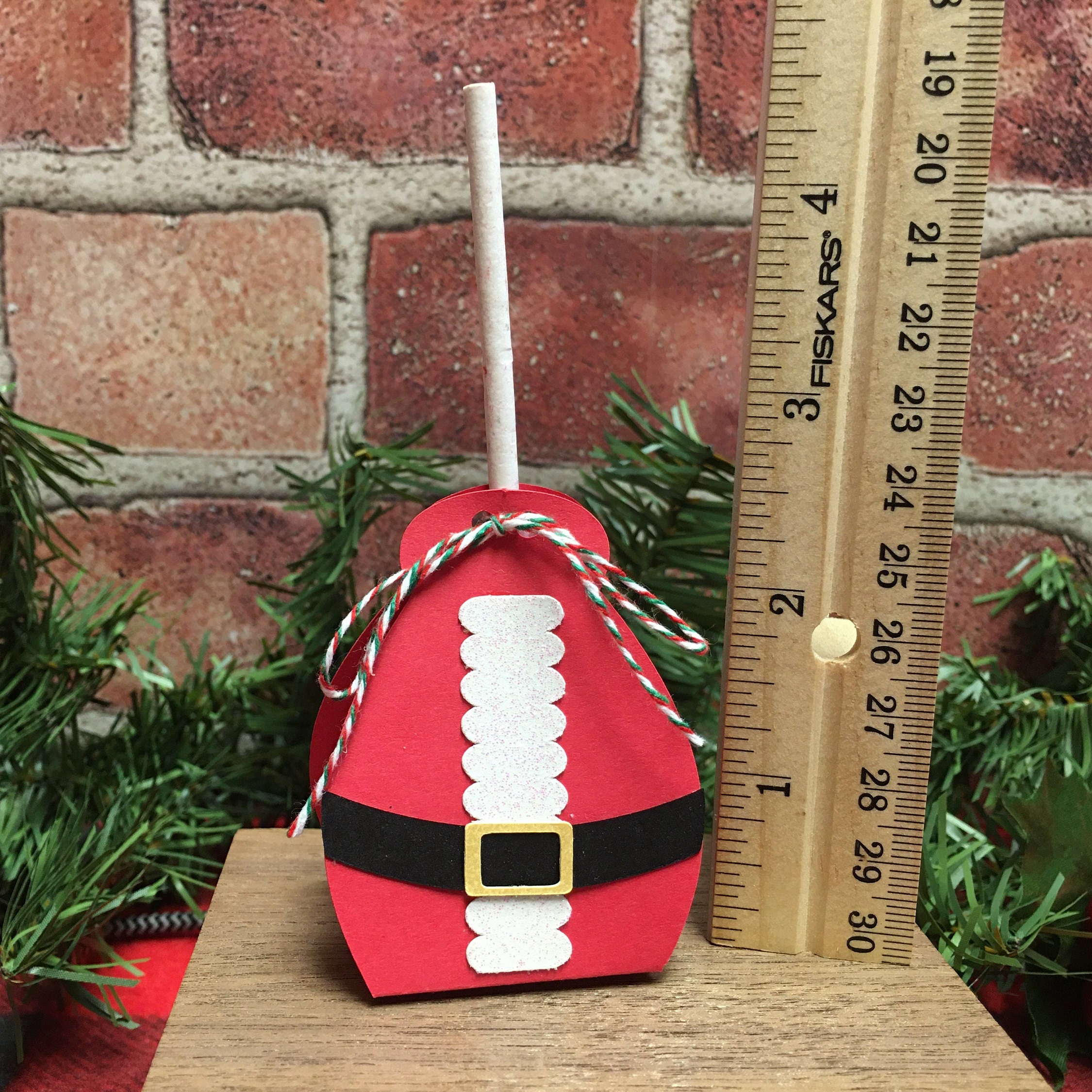 Santa Lollipop Holders, Set of 20, Christmas Party Favors, Christmas ...