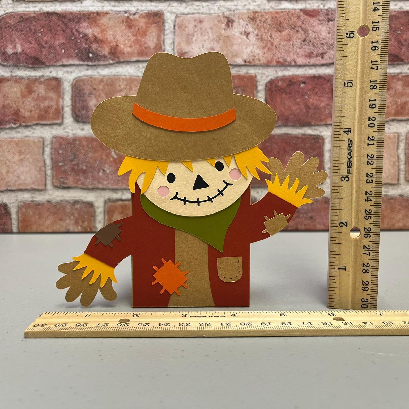 Waving Scarecrow Gable Box, Set of 10, - Etsy