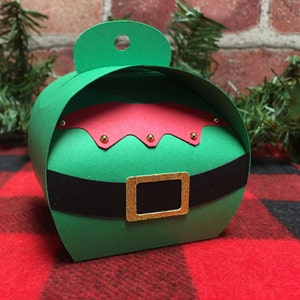 Elf Treat Boxes: Christmas Party Favors, Set of 10 - Etsy
