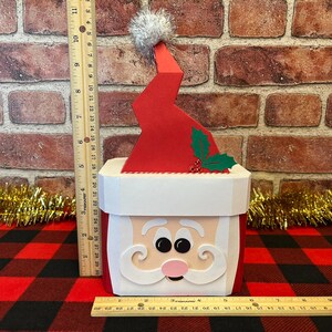 Santa Christmas Gift Box, Christmas Box, Christmas Eve Box, Christmas ...