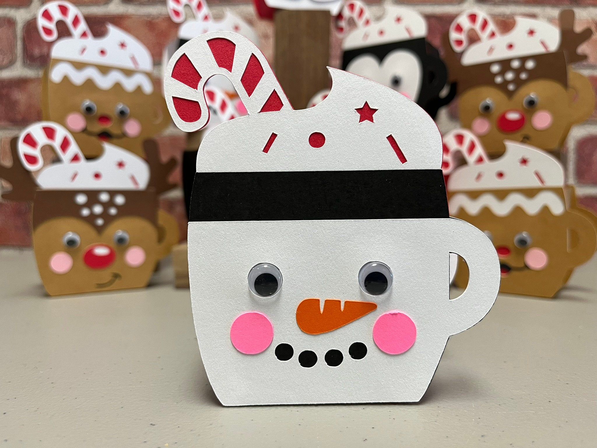 Christmas Mug Gift Boxes: Holiday Party Favors, Set of 10 - Etsy