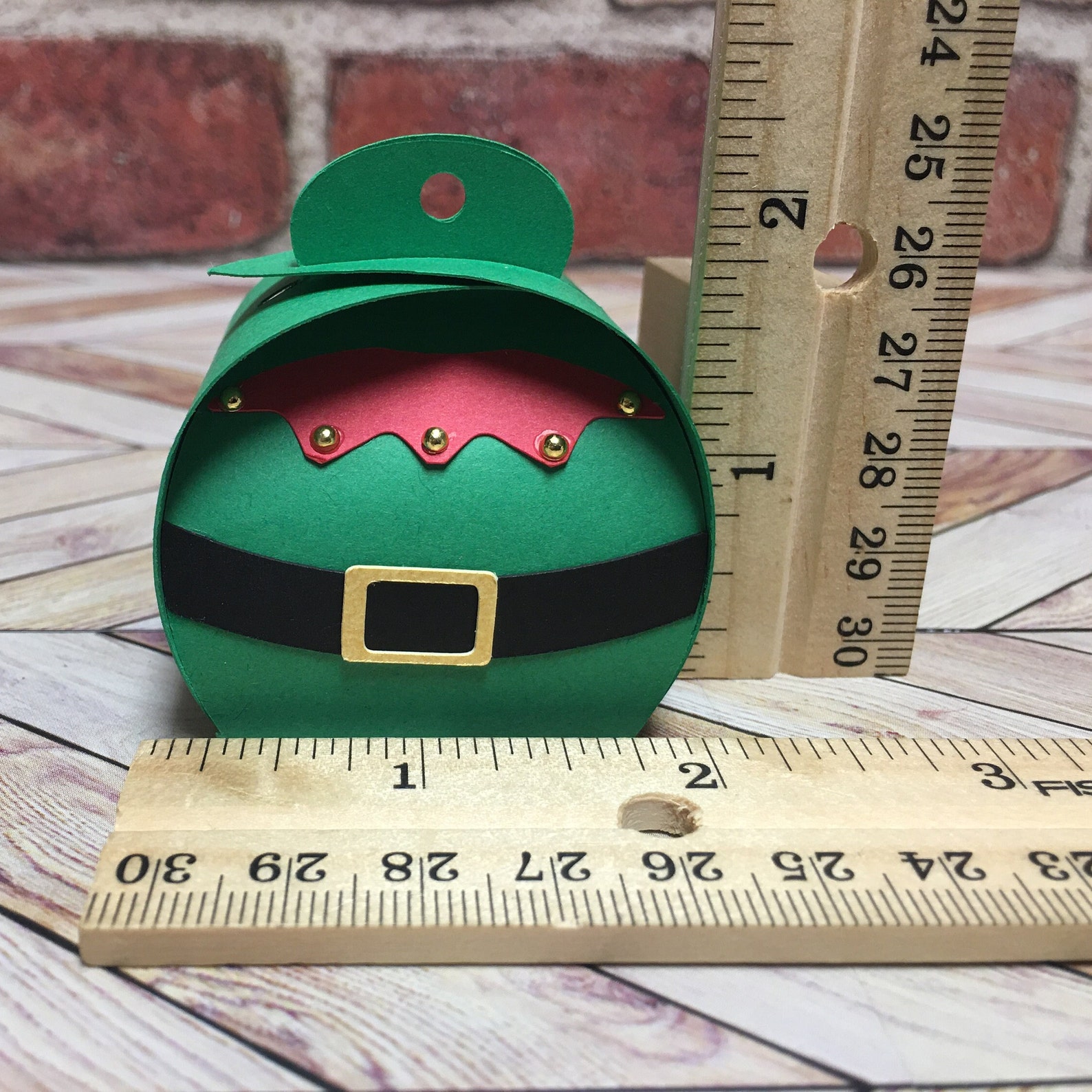 Mini Elf Treat Boxes, Set of 15, Christmas Favor Boxes, Elf Favor Boxes ...