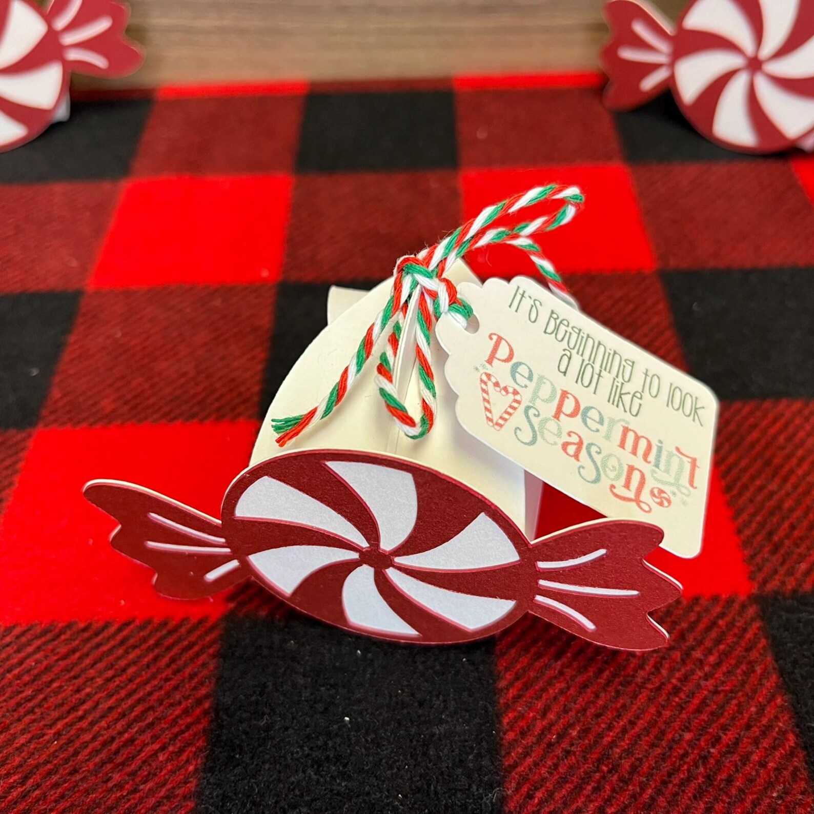 Mini Peppermint Treat Boxes: Christmas Party Favors, Set of 15 - Etsy