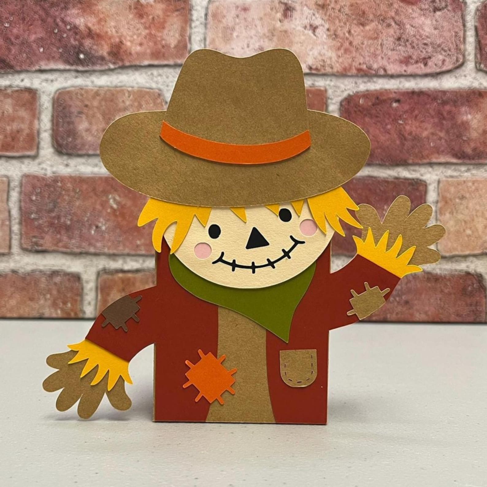 Waving Scarecrow Gable Box, Set of 10, - Etsy