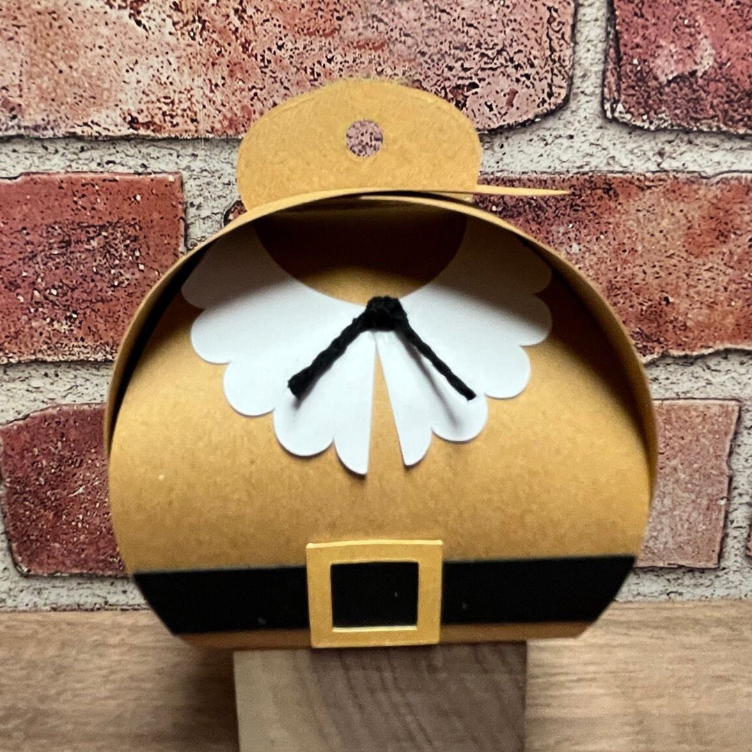Pilgrim Treat Box: Thanksgiving Table Decor, Fall Party Favor (set of ...