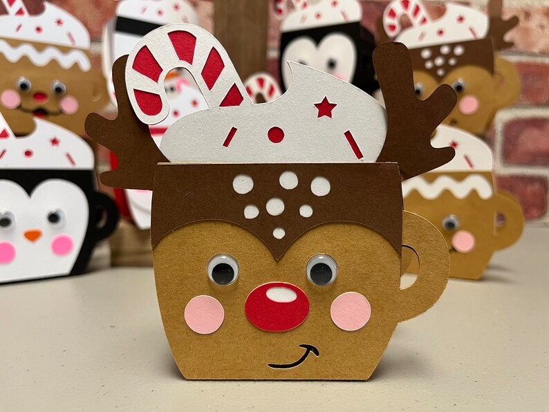 Christmas Mug Gift Boxes: Holiday Party Favors, Set of 10 - Etsy