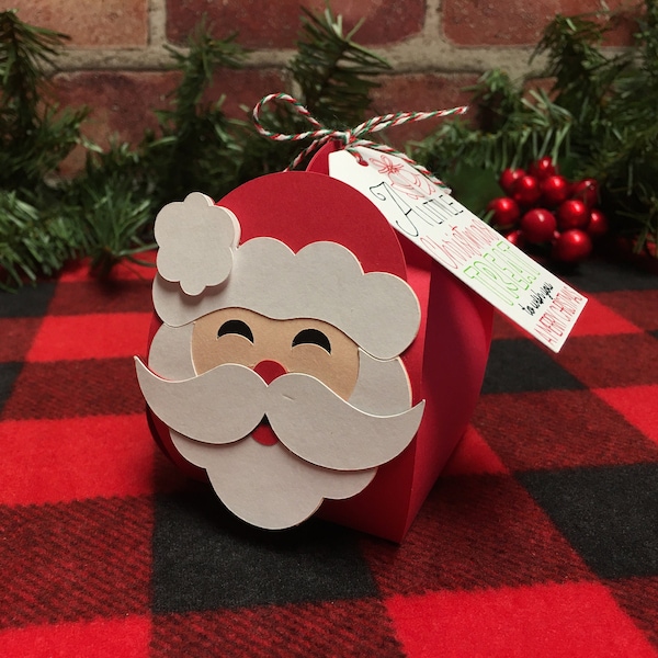 Christmas Favor Box - Etsy