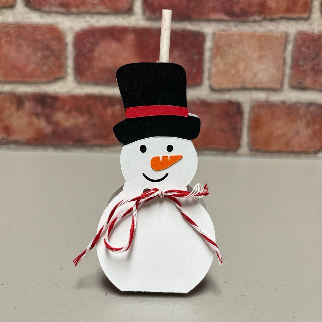 Snowman Lollipop Holders: Christmas Party Favors, Table Decor (set of ...