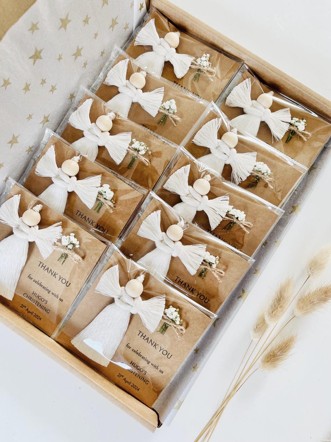 Personalised Baptism Christening Favours | Angel Keepsake Gift for ...