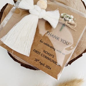 Personalised First Holy Communion Favours | Holy Communion Keepsake ...