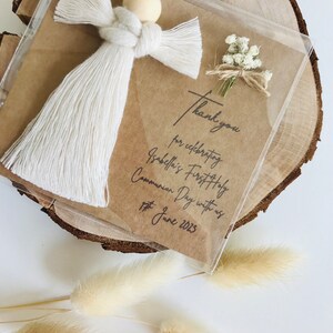 Personalised First Holy Communion Favours Holy Communion Keepsake ...