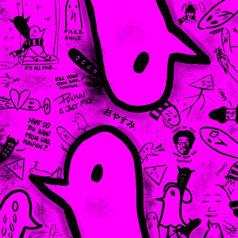 Pack of PUNPUNS (digital Art) - Oyasumi Punpun, Goodnight Punpun ...