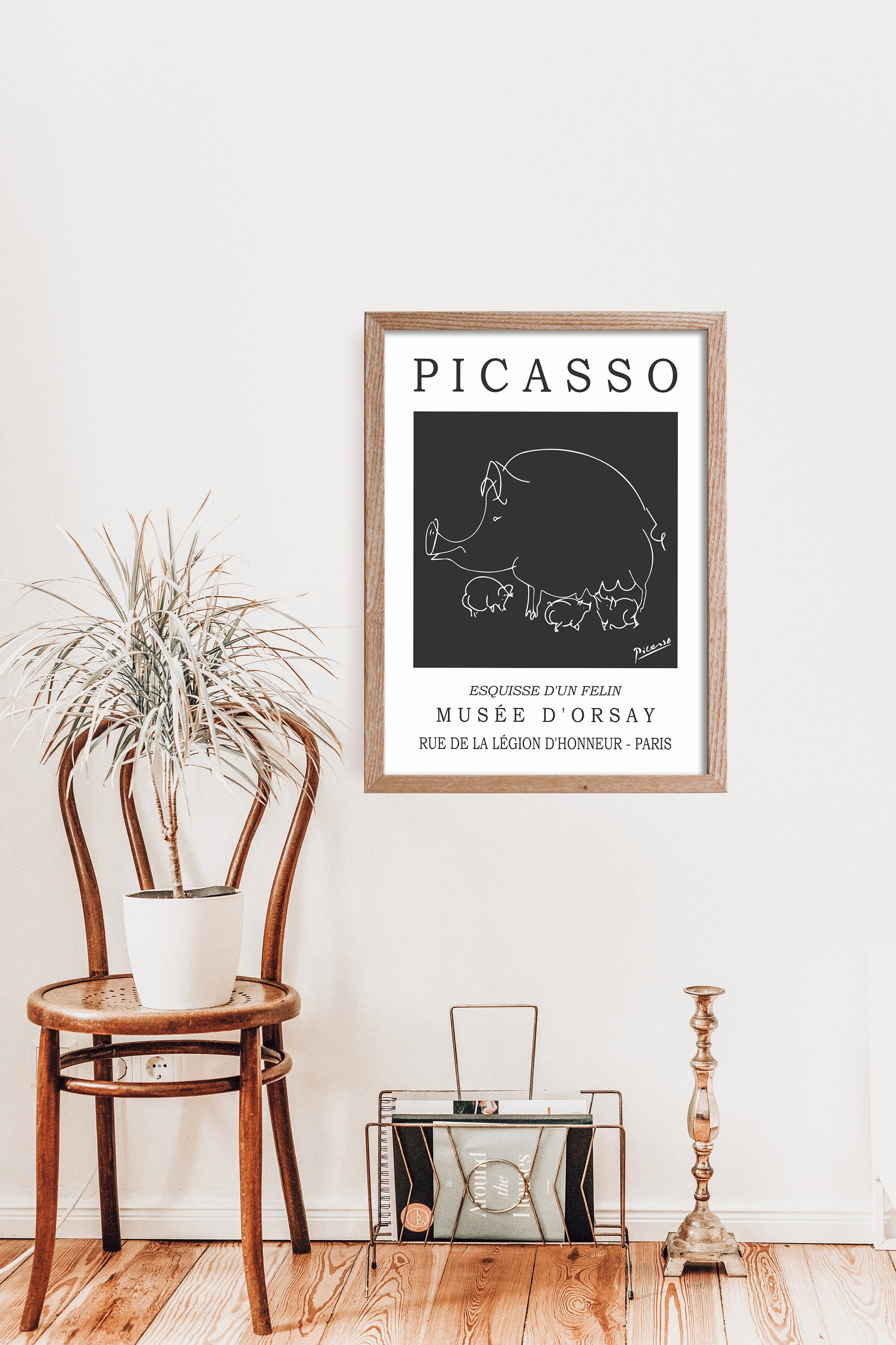 Pablo Picasso Pig Art Picasso Animal Print Picasso Gift - Etsy