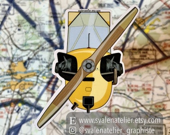 Piper Cub Decal - Etsy UK