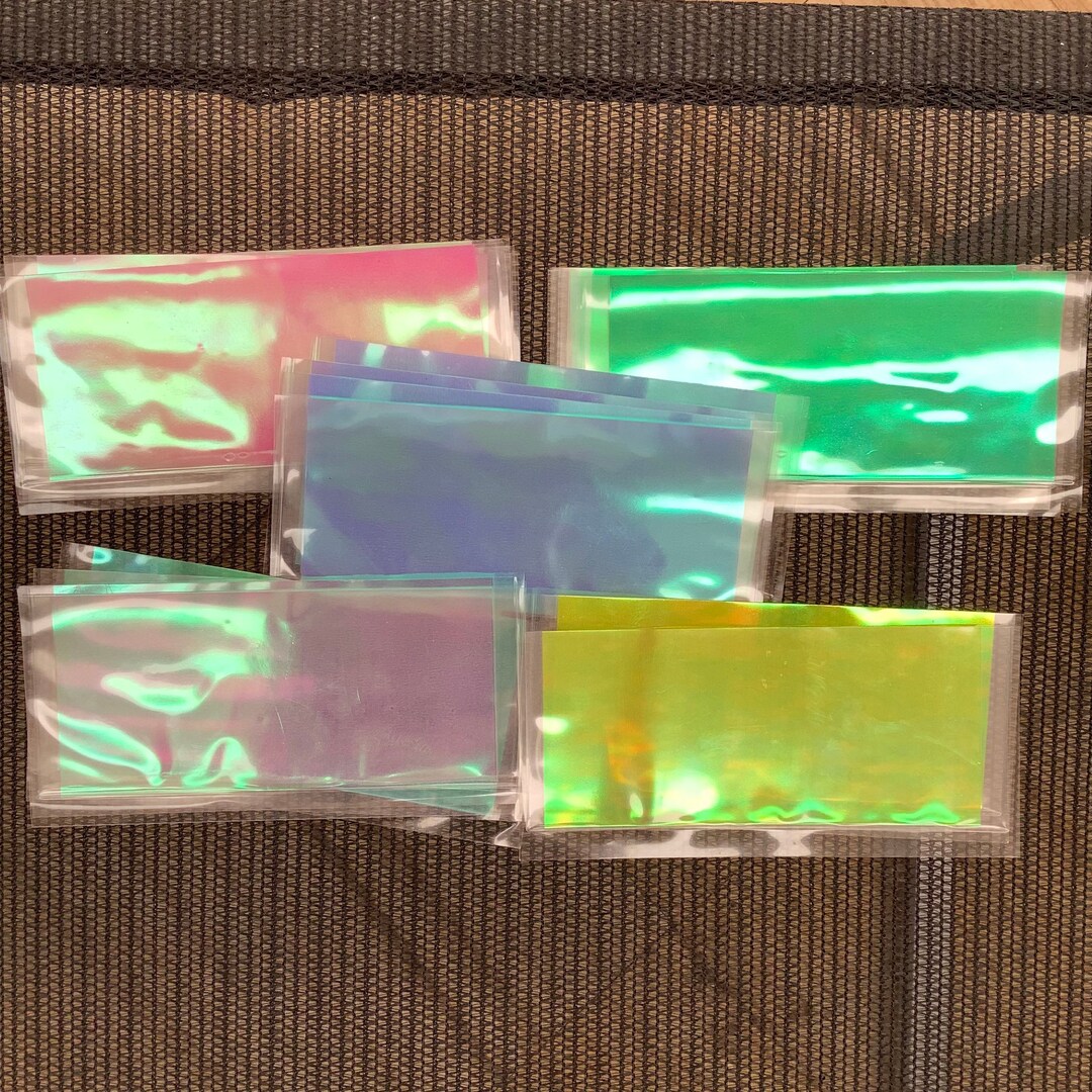 Transparent Colour Shift laminated Cash Envelope - Etsy