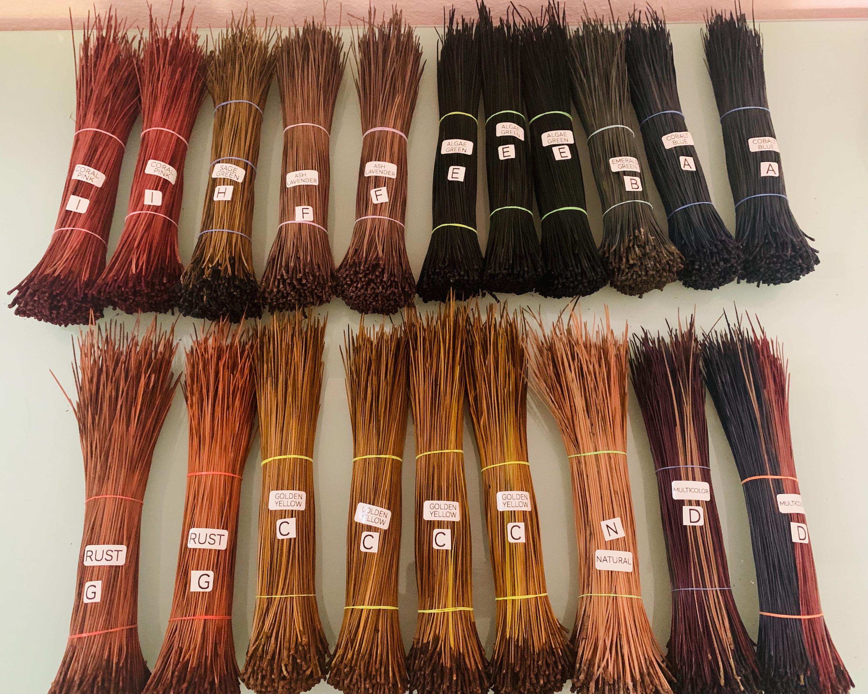 Colored Pine Needles (4oz) for Basketry and Crafts. - Etsy