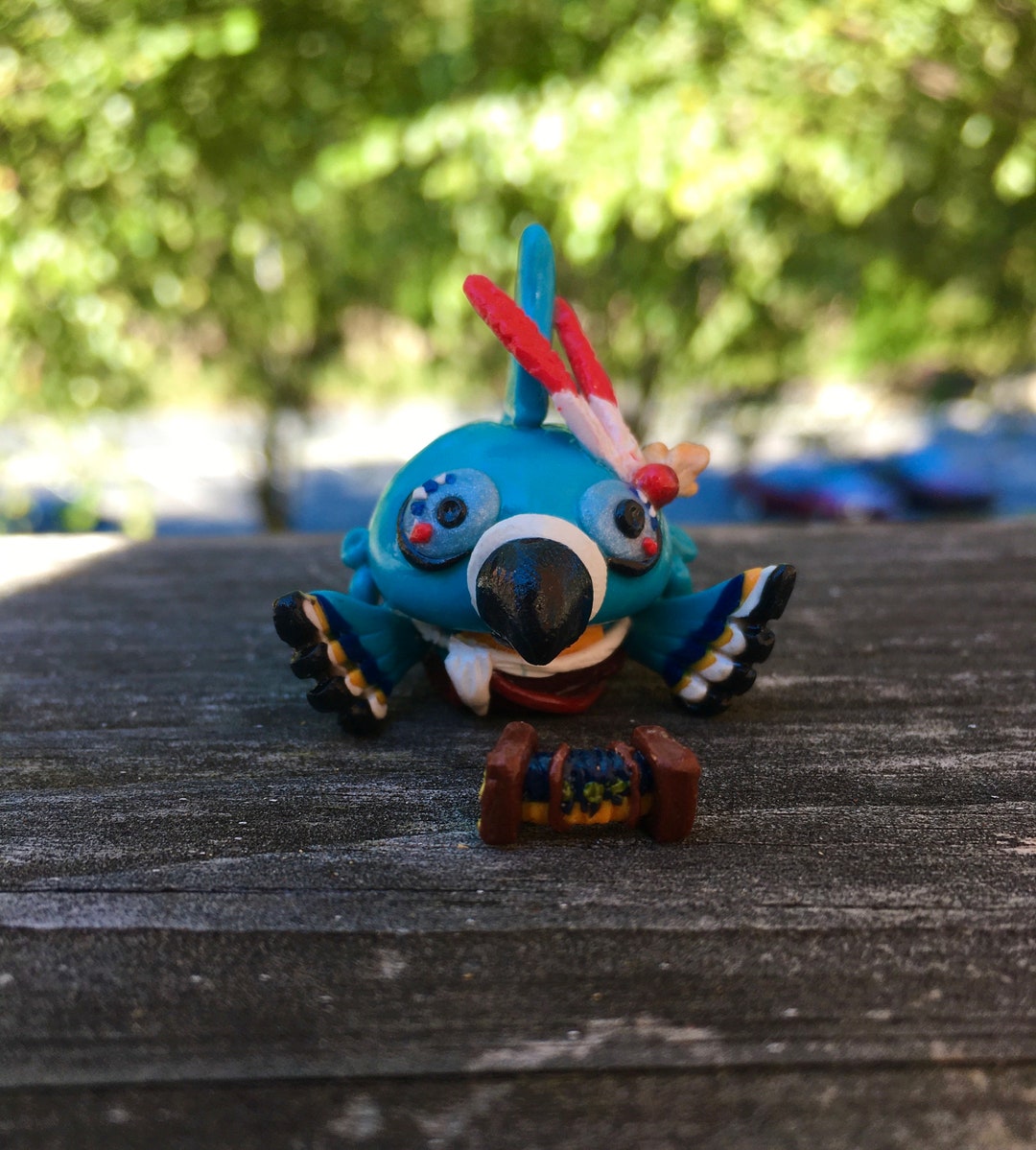 Polymer Clay Cupcake Character: Kass From Legend of Zelda - Etsy