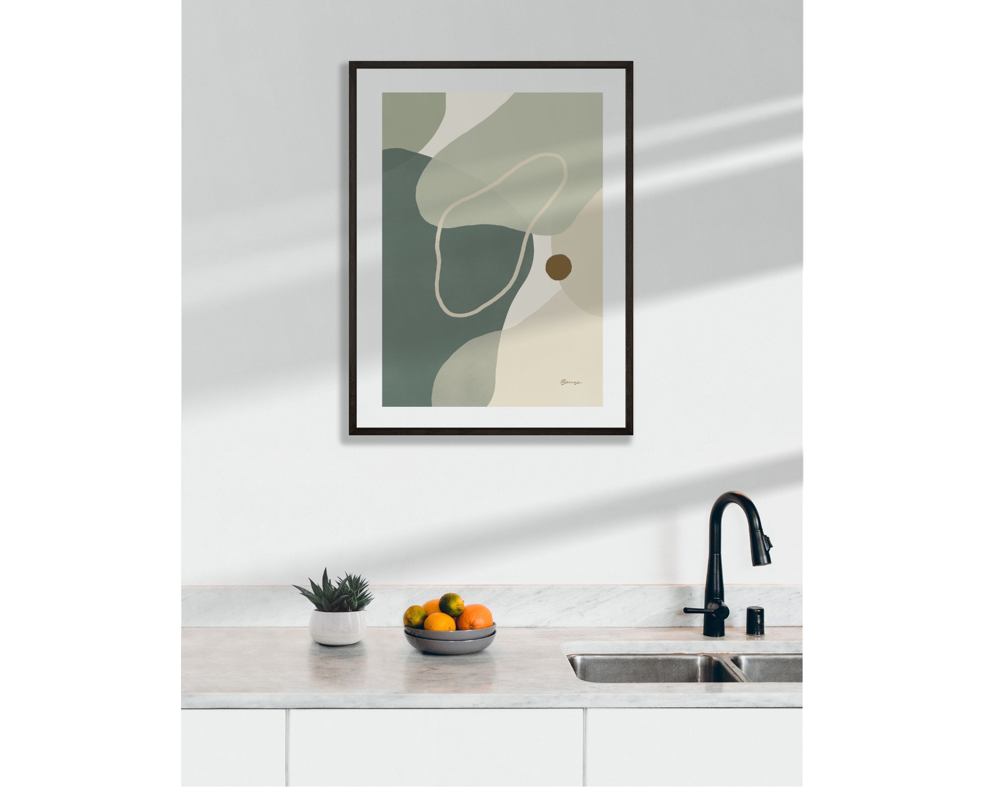 Organic Shapes Poster large Printable Digital Download - Etsy