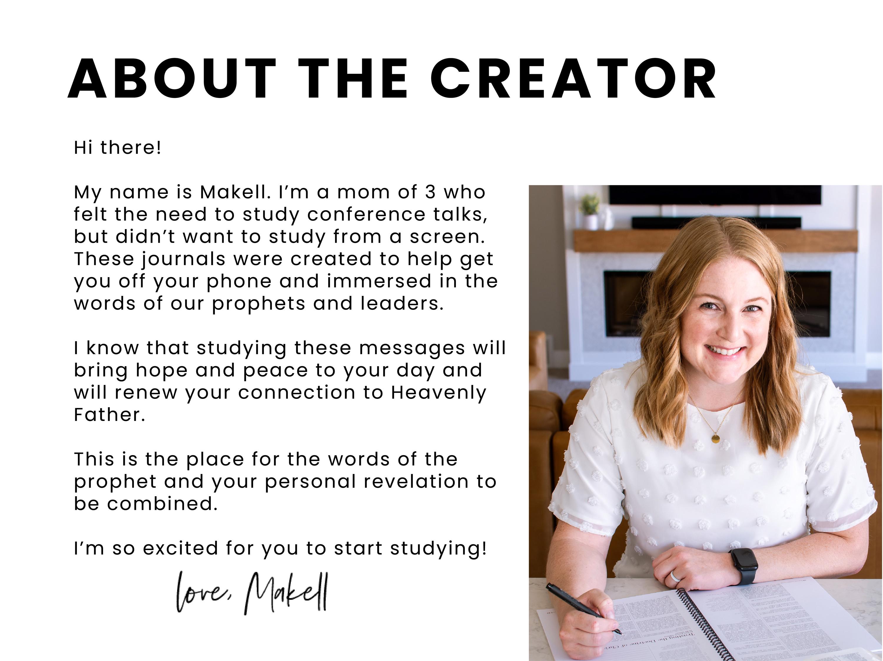 October 2024 General Conference Digital Journal | Goodnotes Version ...