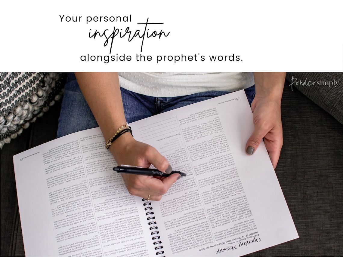 April 2023 General Conference Addresses Journal Edition | Conference ...