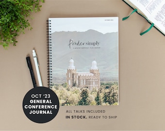 April 2024 General Conference Addresses Journal Edition | Conference ...