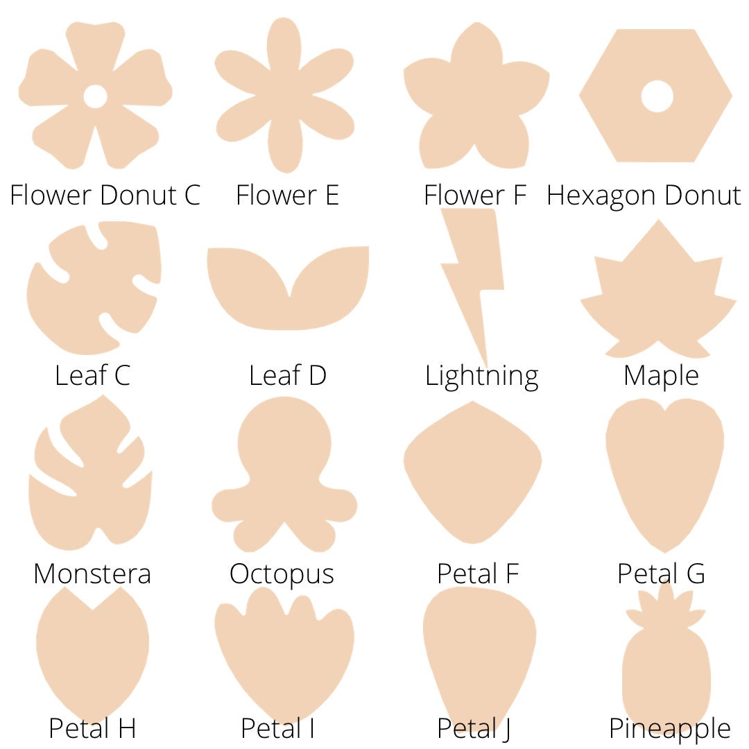 Micro Clay Cutters 40 Designs 2 - Etsy
