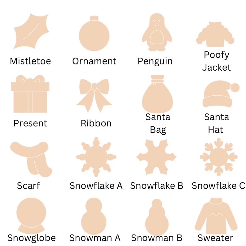 Christmas Micro Clay Cutters | 40 Designs #4 **HIGH DIFFICULTY** - Etsy