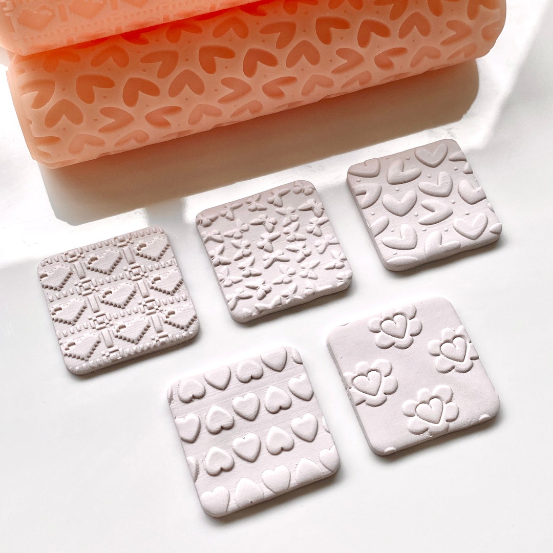 Valentine’s Texture Rollers Bundle of 5 - Etsy