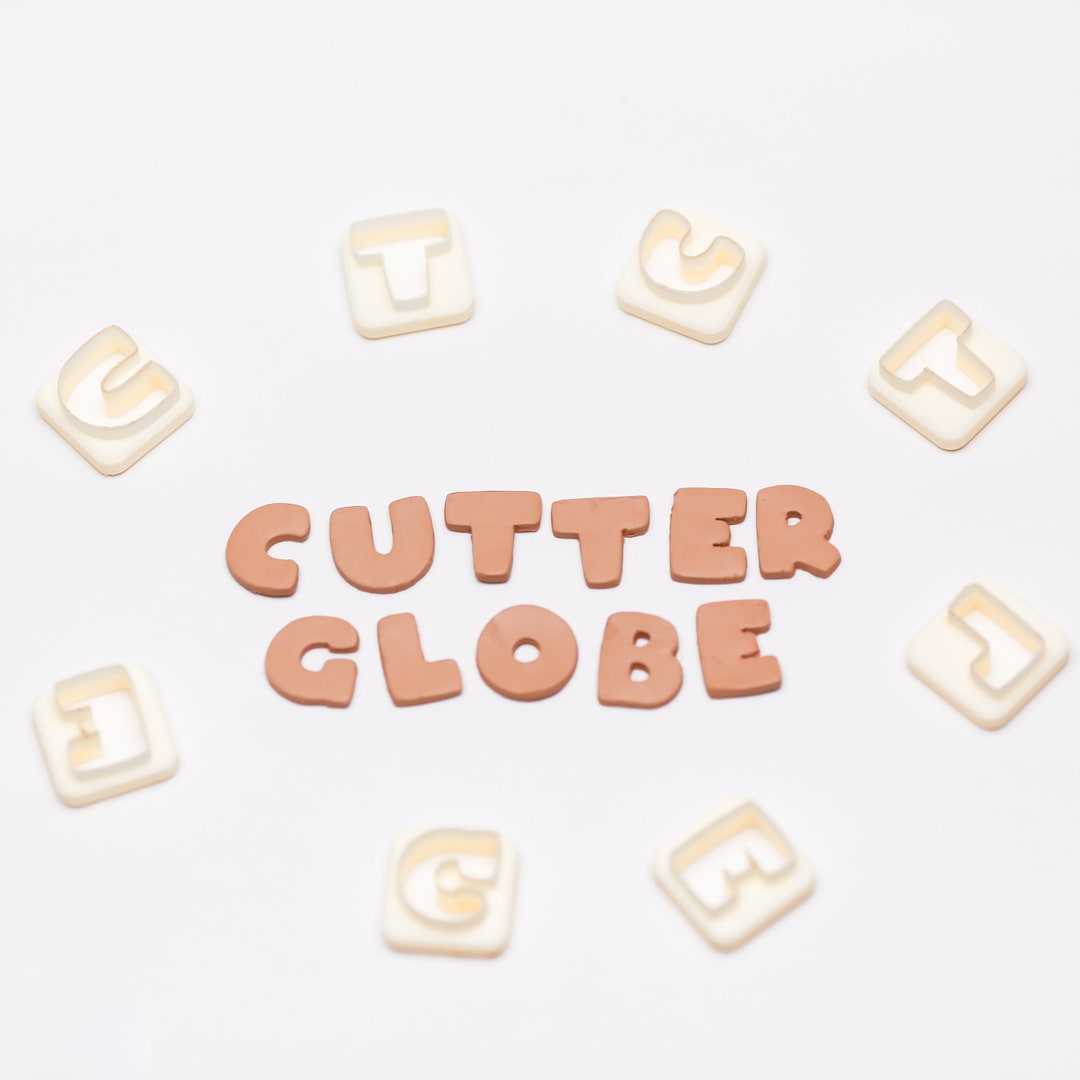 Bubble Alphabet Cutters - Etsy