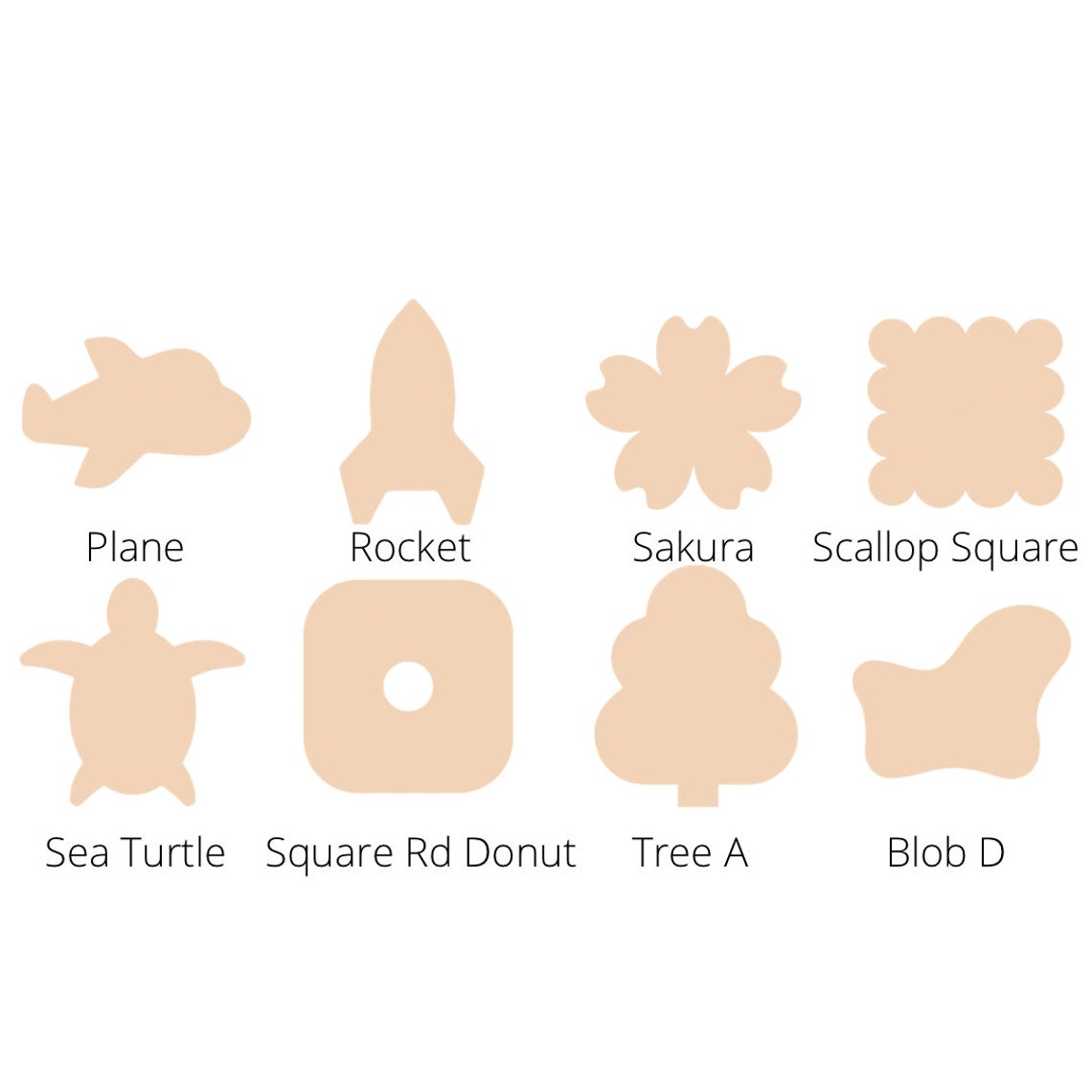 Micro Clay Cutters 40 Designs 2 - Etsy