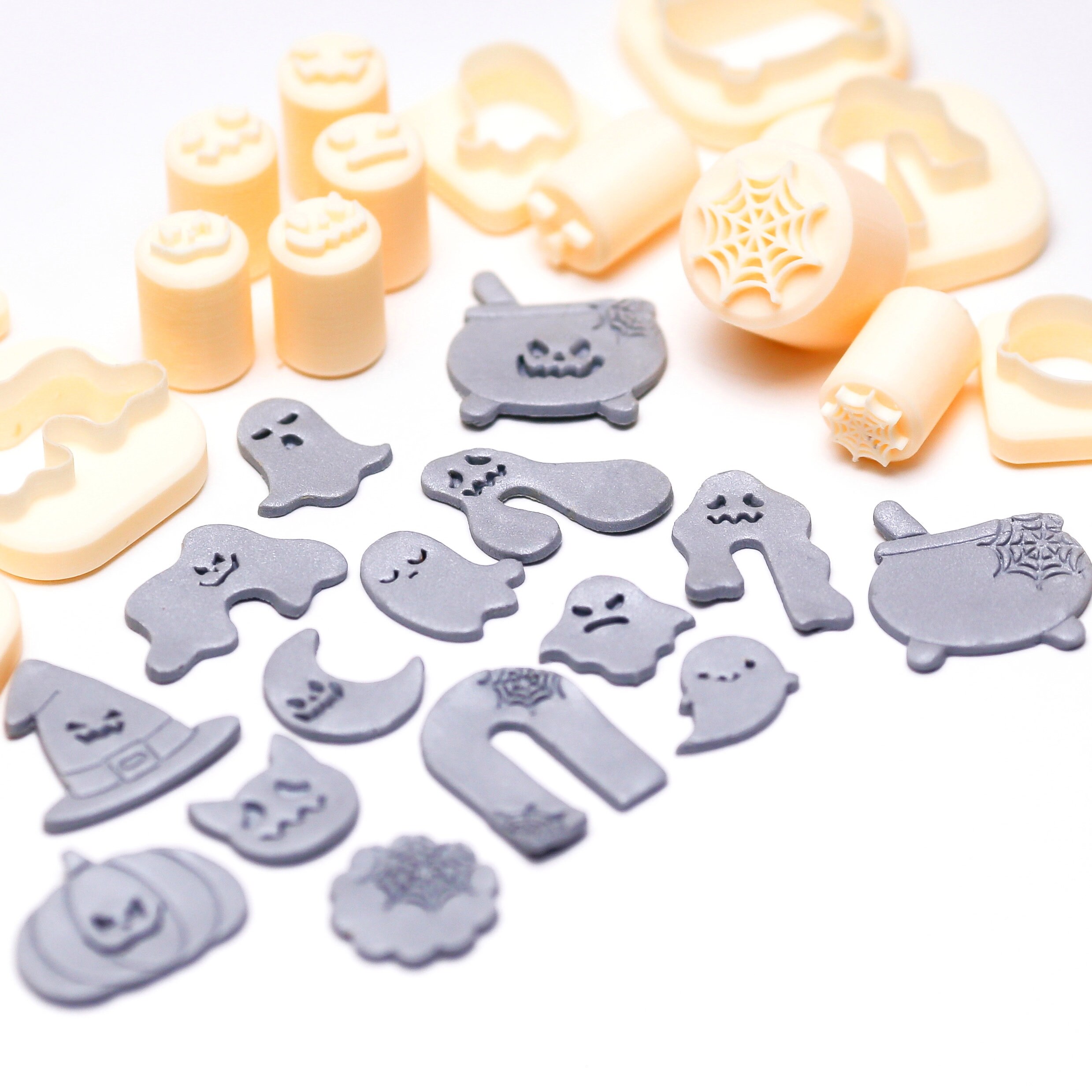 Scary Face Stamps - Etsy